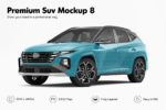 Dacia Duster Suv Mockup - Mockupix