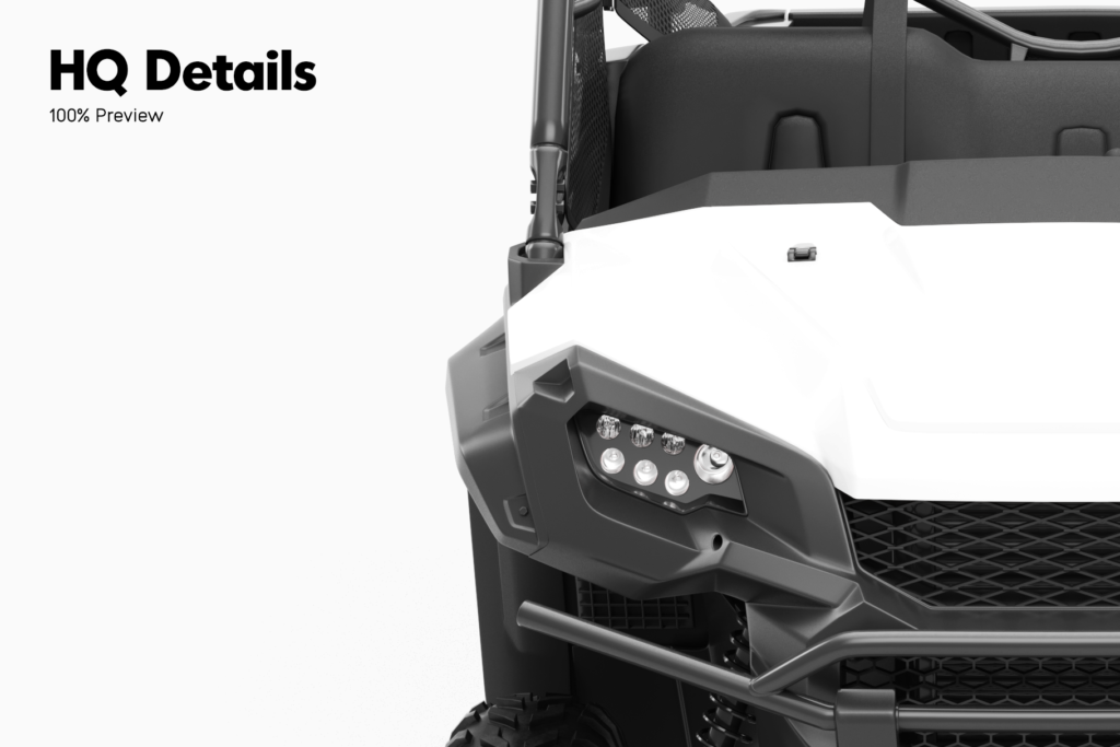 GMC Sierra EV Pickup Truck Mockup - Mockupix