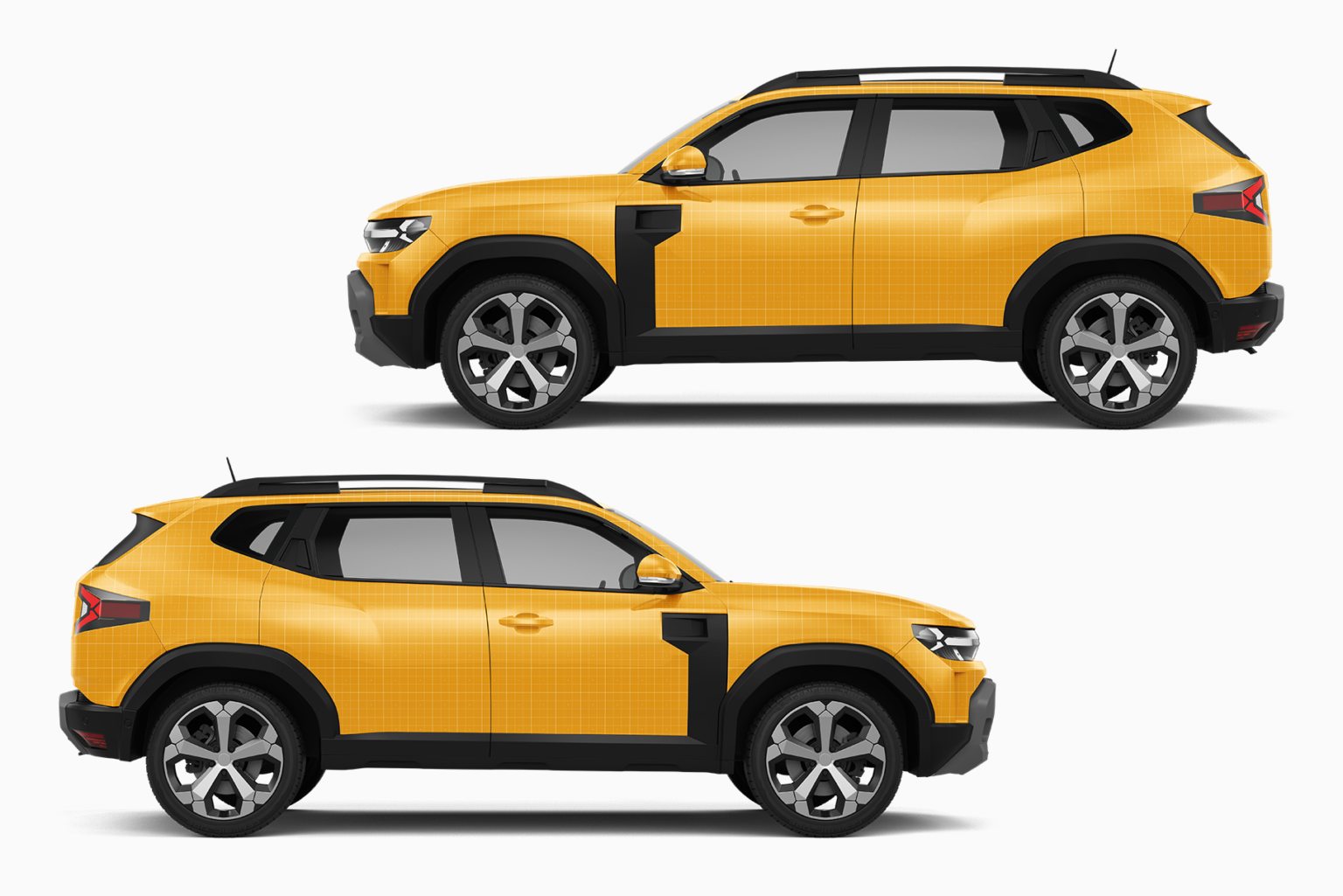 Dacia Duster Suv Mockup - Mockupix