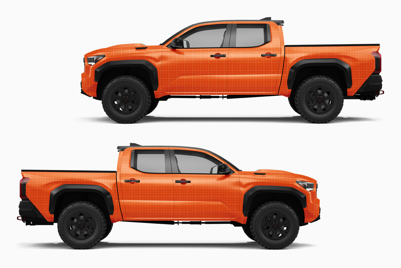 Toyota Tacoma TRD Pro Pickup Truck Mockup - Mockupix