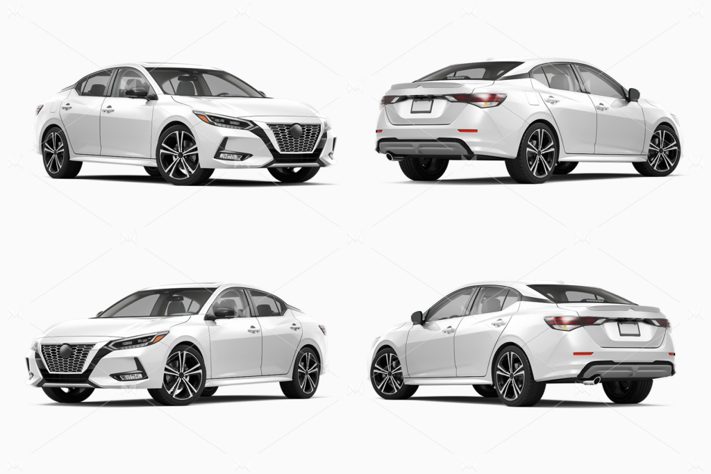 Nissan Sentra Car Mockup - Mockupix