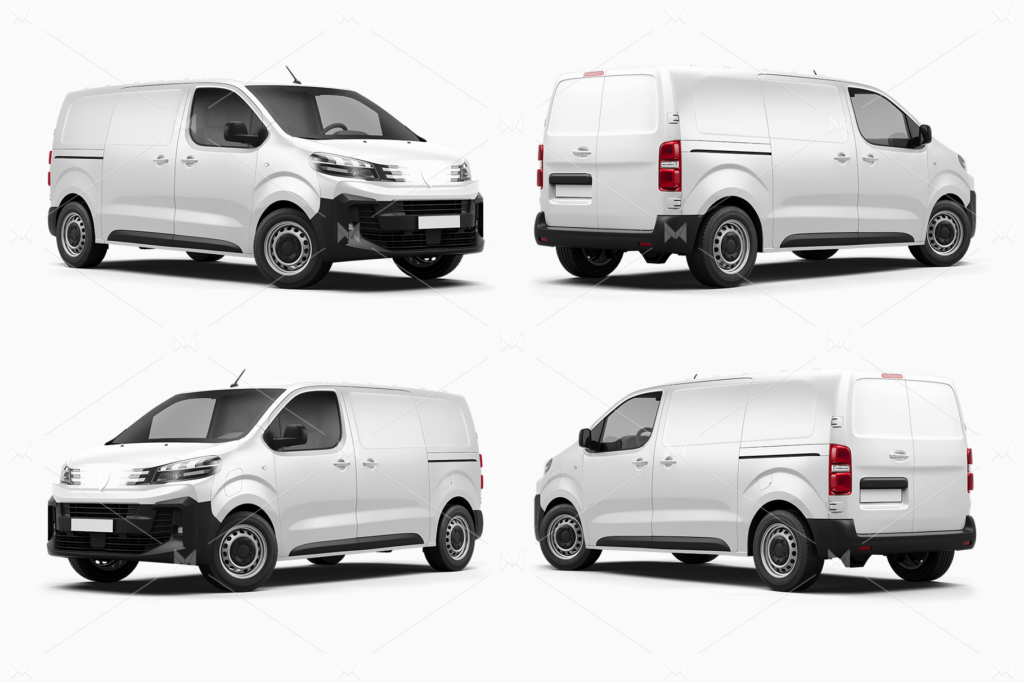 Peugeot Expert Van Mockup - Mockupix